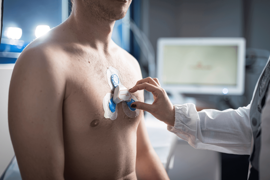 Grabador Holter ECG sin cables Cardioline Walk Free