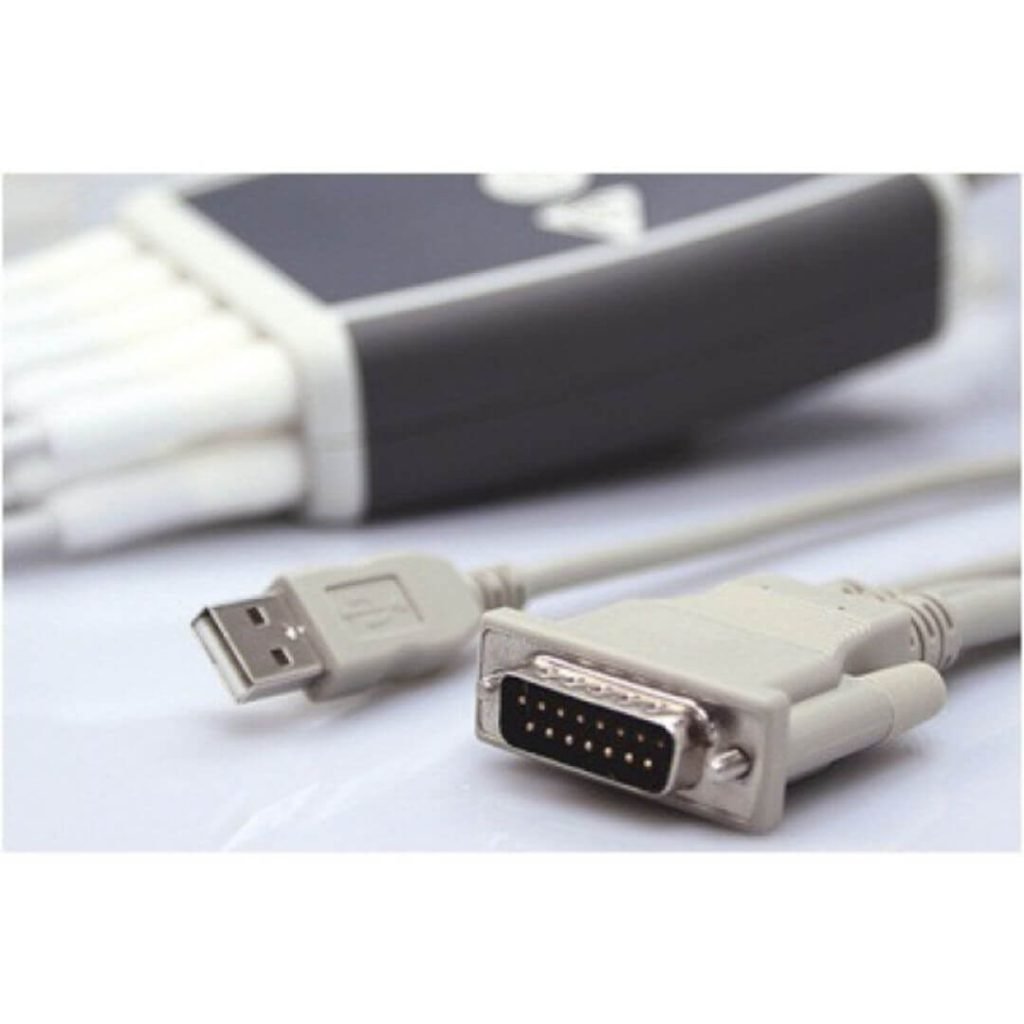 Cable paciente de ECG por aspiración mbnet Handy VAQ by Cardioline