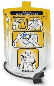 Parches Electrodos Adultos DDP-100 para Defibtech DDU-100A